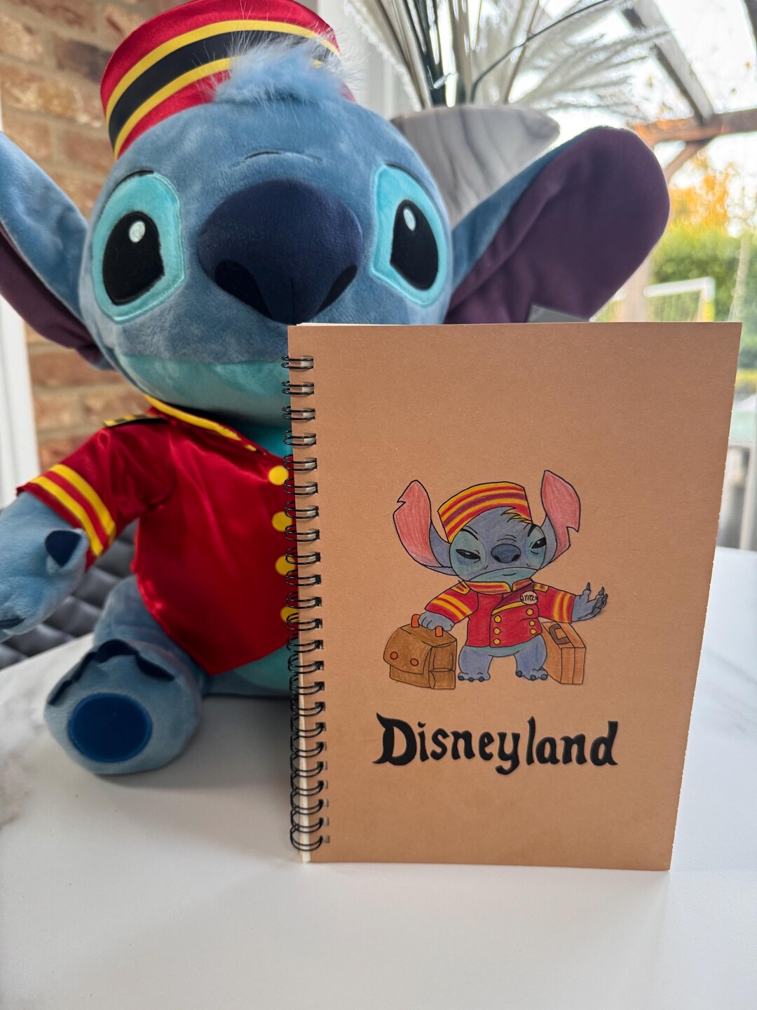 Disney Tower of Terror Stitch Autograph Book/notebook - Etsy
