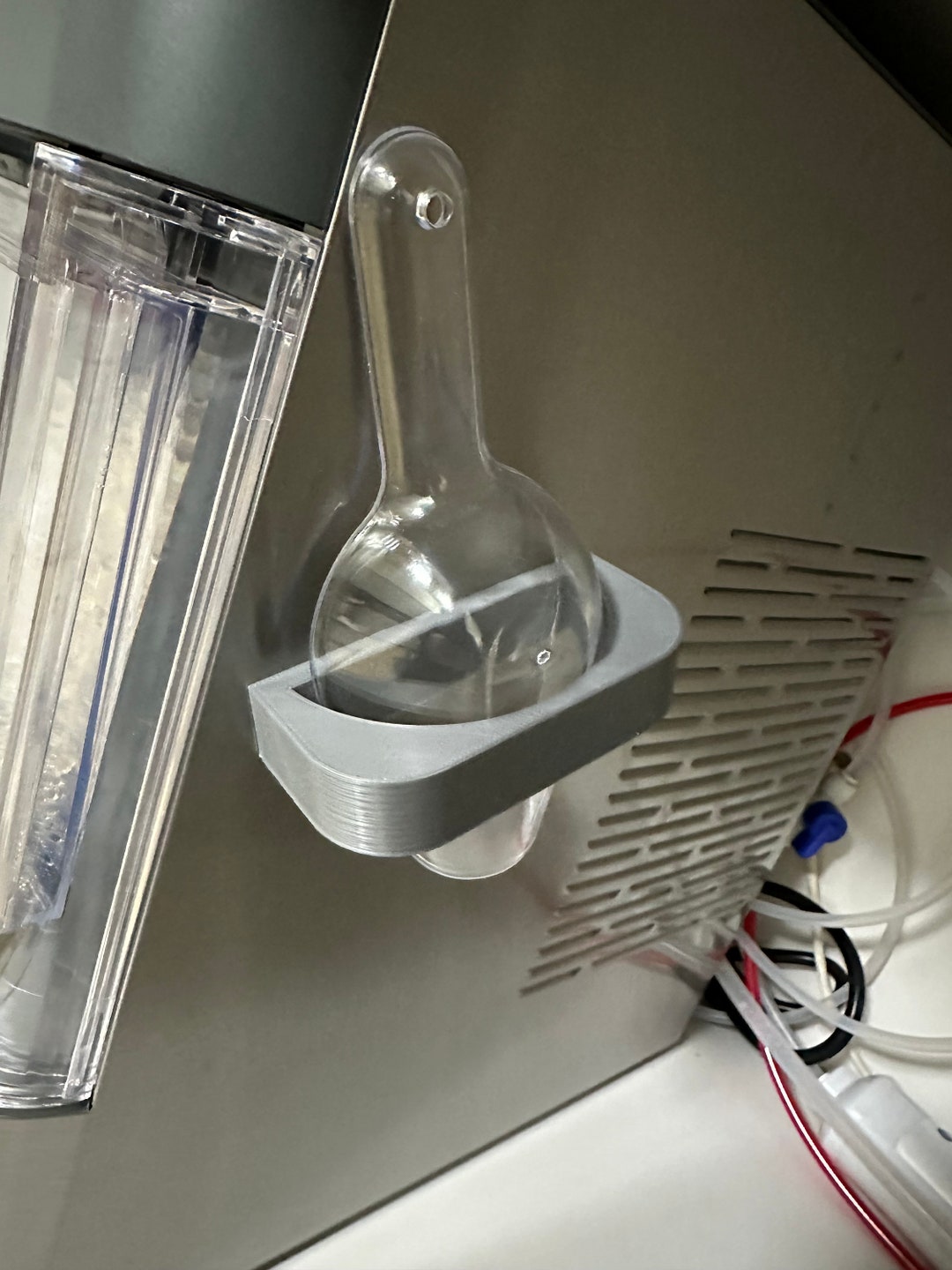 GE Opal Ice Maker 1.0 & 2.0 Magnetic Ice Scoop Holder Gray Fits Both ...