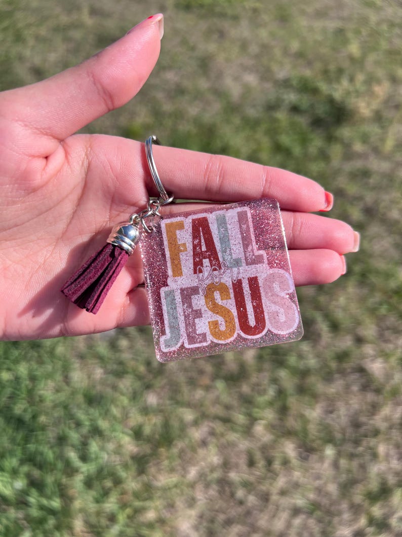 Personalized Acrylic Keychains, Christ Centered Keychains - Etsy