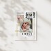 Personalized Baby Poster: Magazine Cover With Birth Details and Photo ...