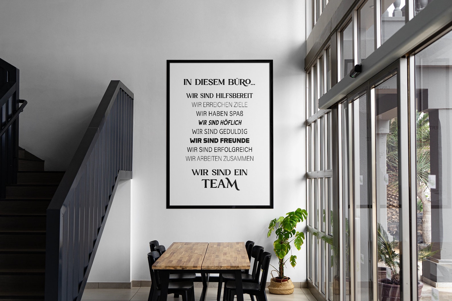 Office Poster Team Team Rules Office Rules Motivation Poster Prints ...