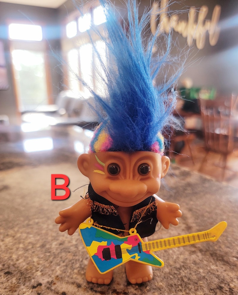 You Pick 1980s Russ and Dam Trolls - Etsy