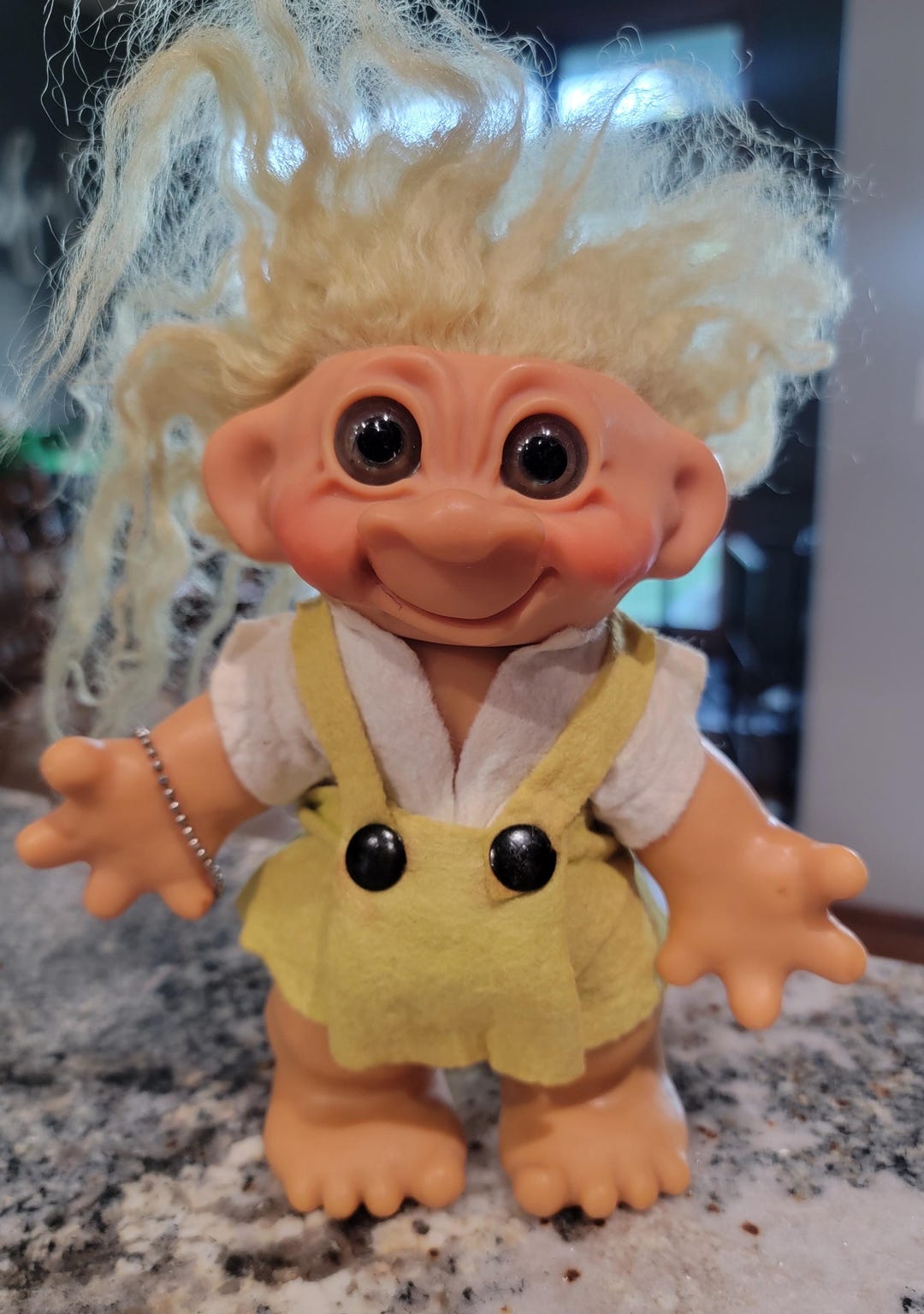 Vintage Thomas Dam Troll Bank - Etsy