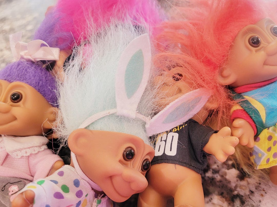 You Pick!! 80's Russ and Dam Trolls - Etsy