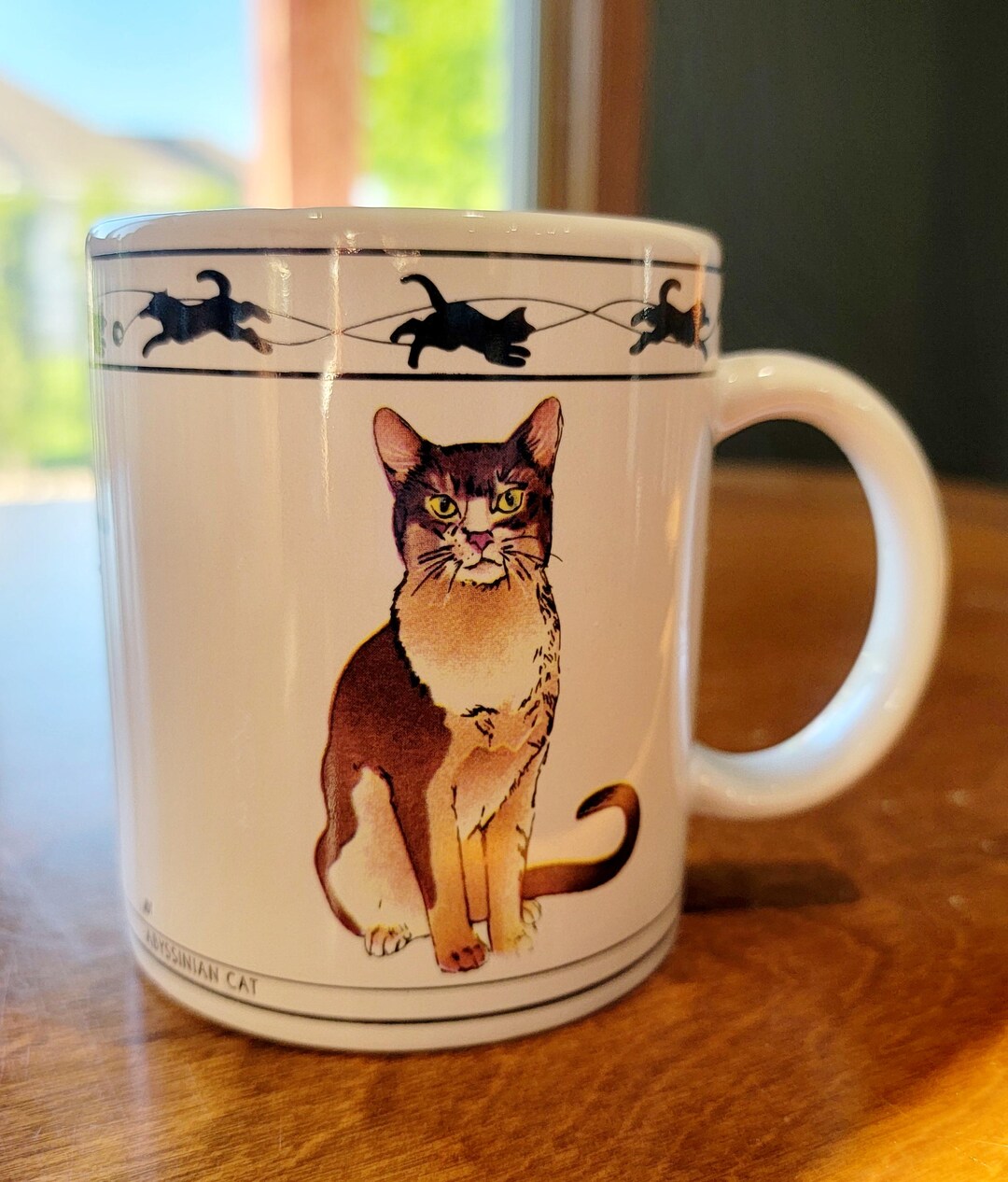 Cat Lovers Limited Collectible CATS Abyssinian Tabby Coffee Tea Mug - Etsy