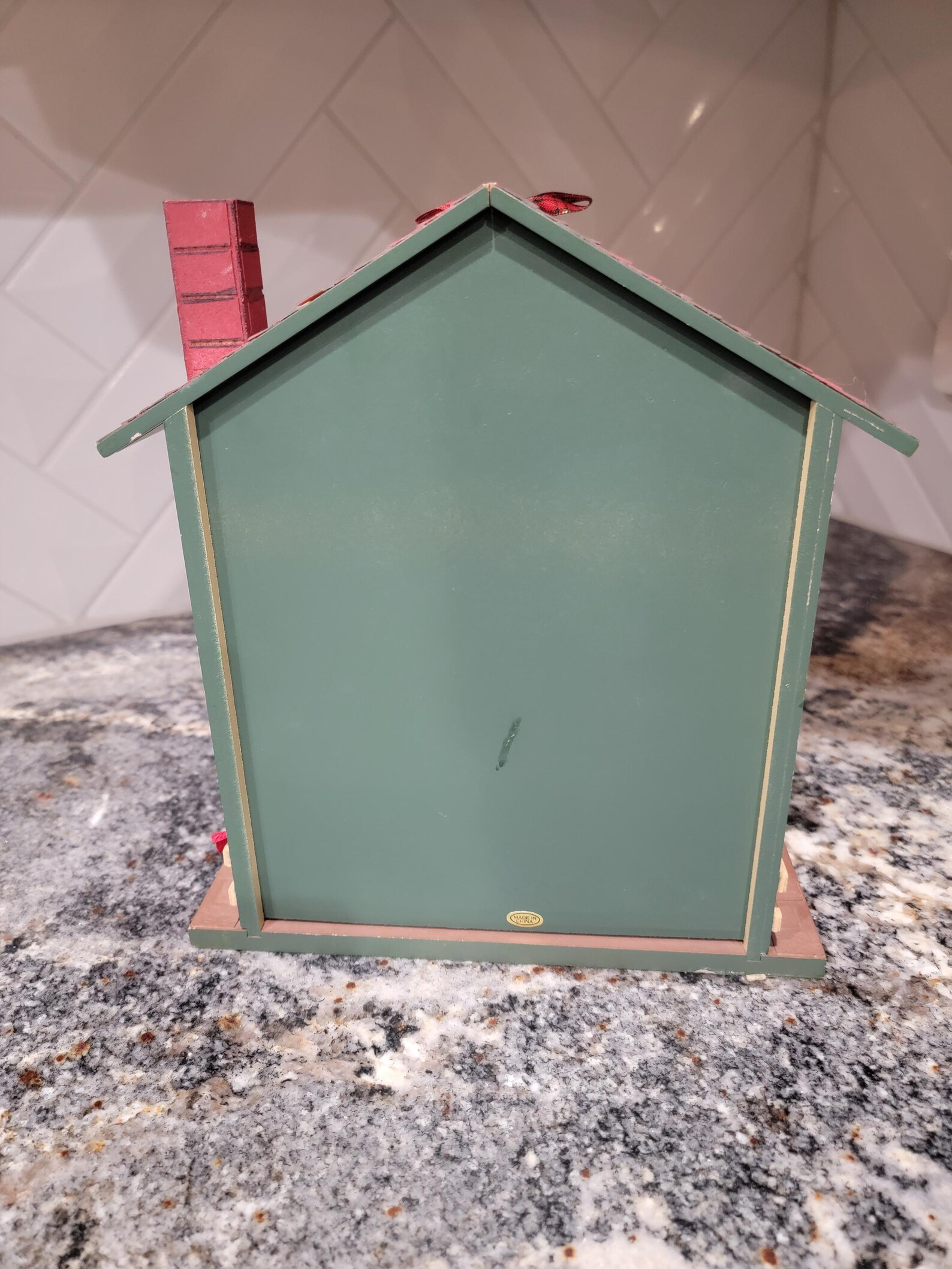 Vintage Musical Wooden House With Animated Santa and Friends - Etsy