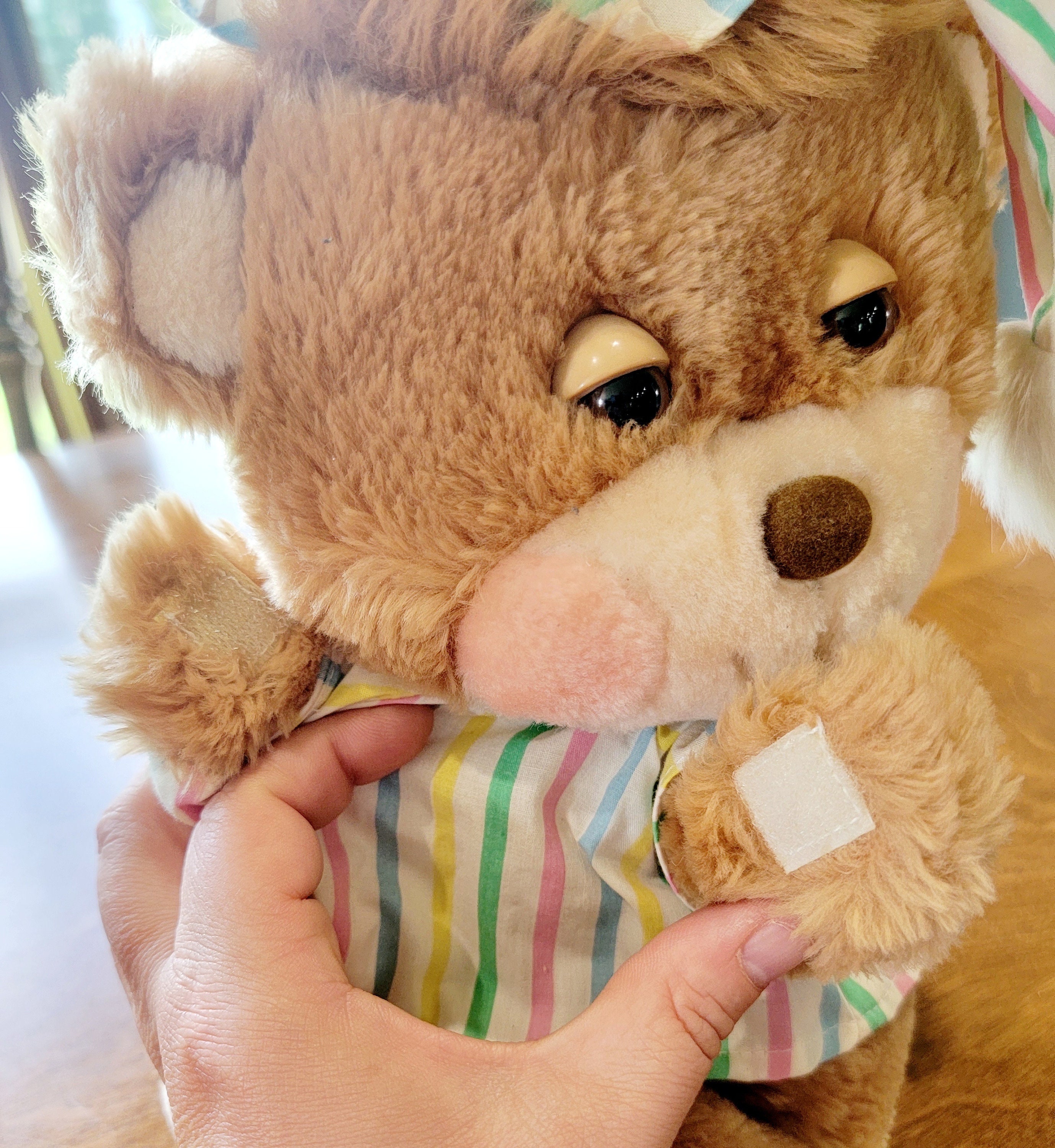Vintage 1985 Fisher Price Sleepy Time Bear Plush Teddy Bear 12 Tall - Etsy