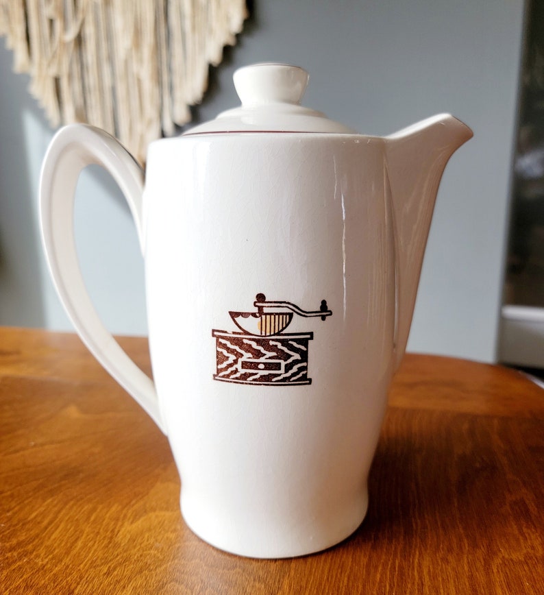 Rare 1930s Antique Tilso coffee Time Musical Coffee Teapot Made in ...