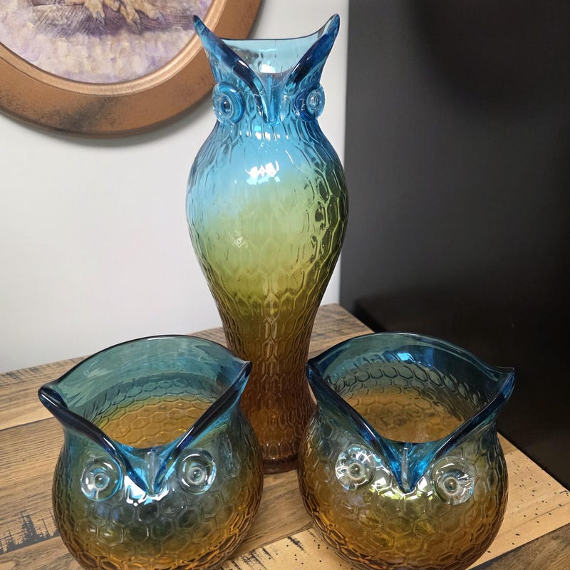 Murano Glass Vase Uranium - Etsy