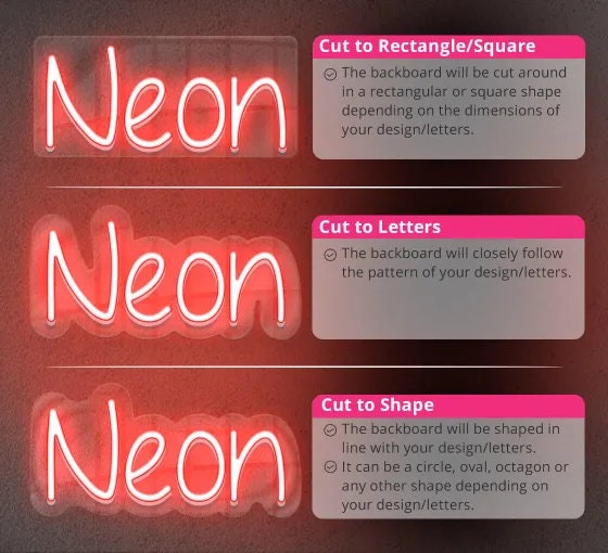 Open Neon Sign Business Logo Sign Wall Light Hanging Decoration LED ...