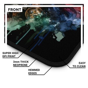 Medieval Knight Gaming Mousepad - High Quality XXL Mouse Pad - Printed ...
