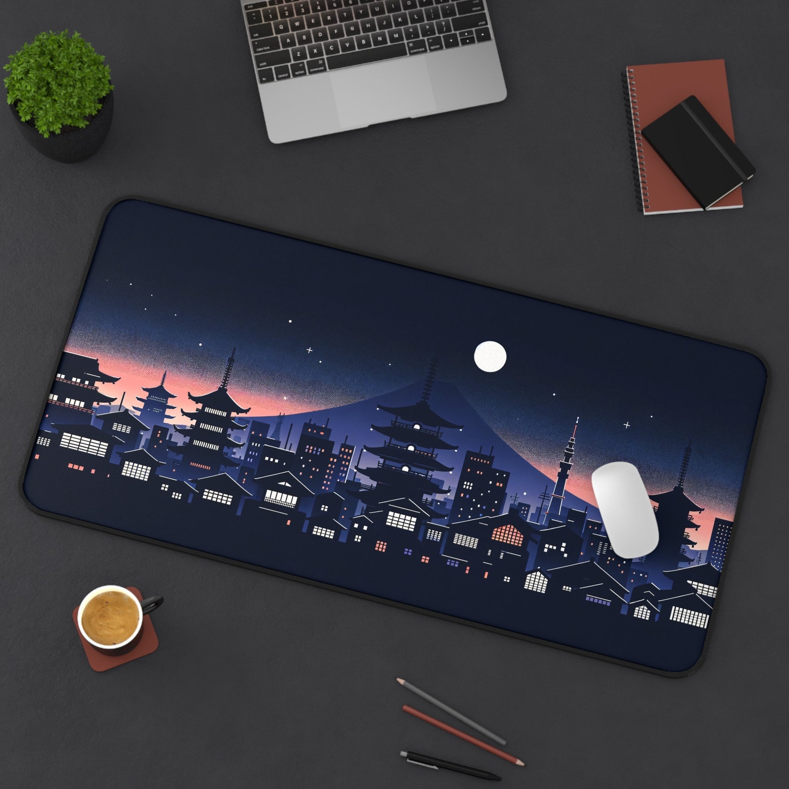 Tokyo Night Gaming Mousepad - High Quality XXL Mouse Pad - Printed ...