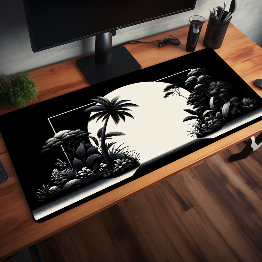 Tropical Jungle Gaming Mousepad - High Quality XXL Mouse Pad - Printed ...