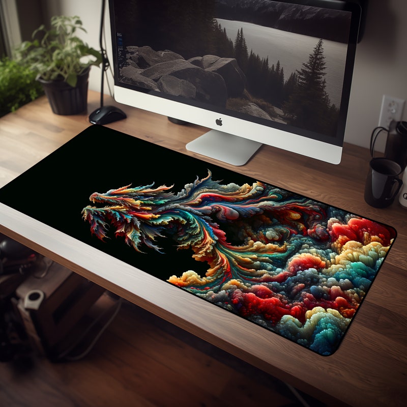 Rainbow Mouse Pad - Etsy