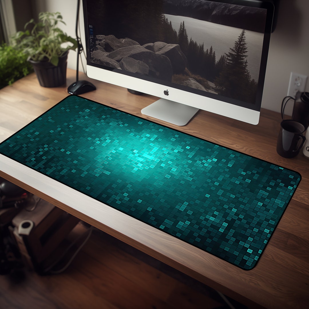 Turquoise Tiles Gaming Mousepad - High Quality XXL Mouse Pad - Printed ...