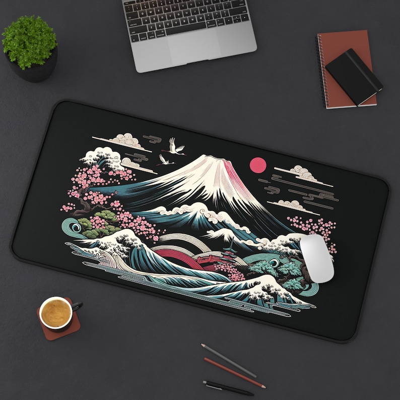 Fuji Mountain Japan Gaming Mousepad - High Quality XXL Mouse Pad ...