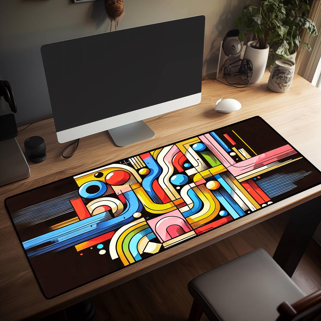 Cubism Modern Art Gaming Mousepad - High Quality XXL Mouse Pad ...