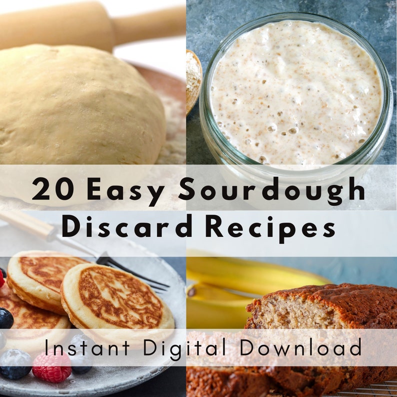 20 Sourdough Discard Recipes PDF | Recipes for Discard | Instant ...