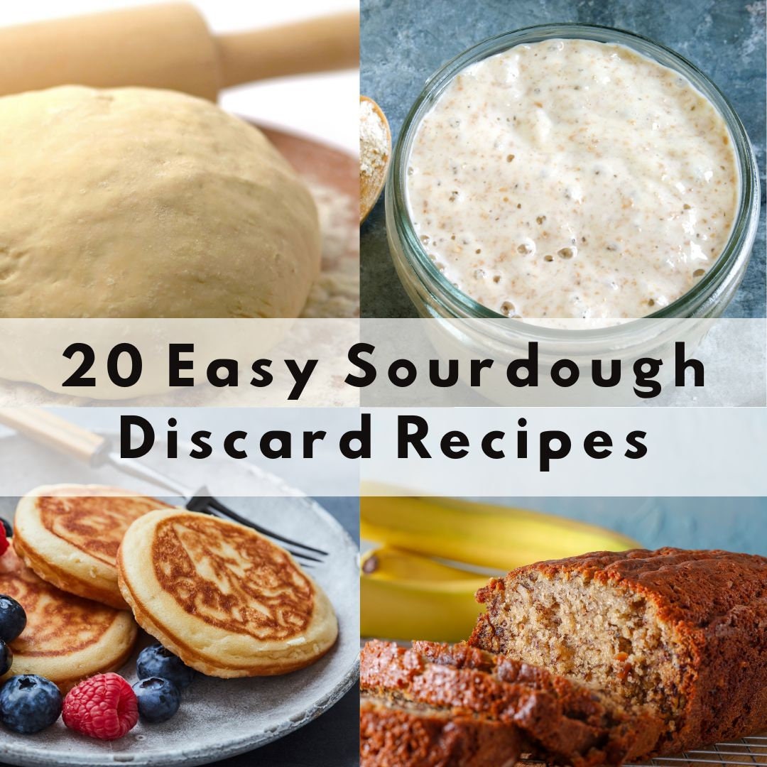 20 Sourdough Discard Recipes PDF | Recipes for Discard | Instant ...