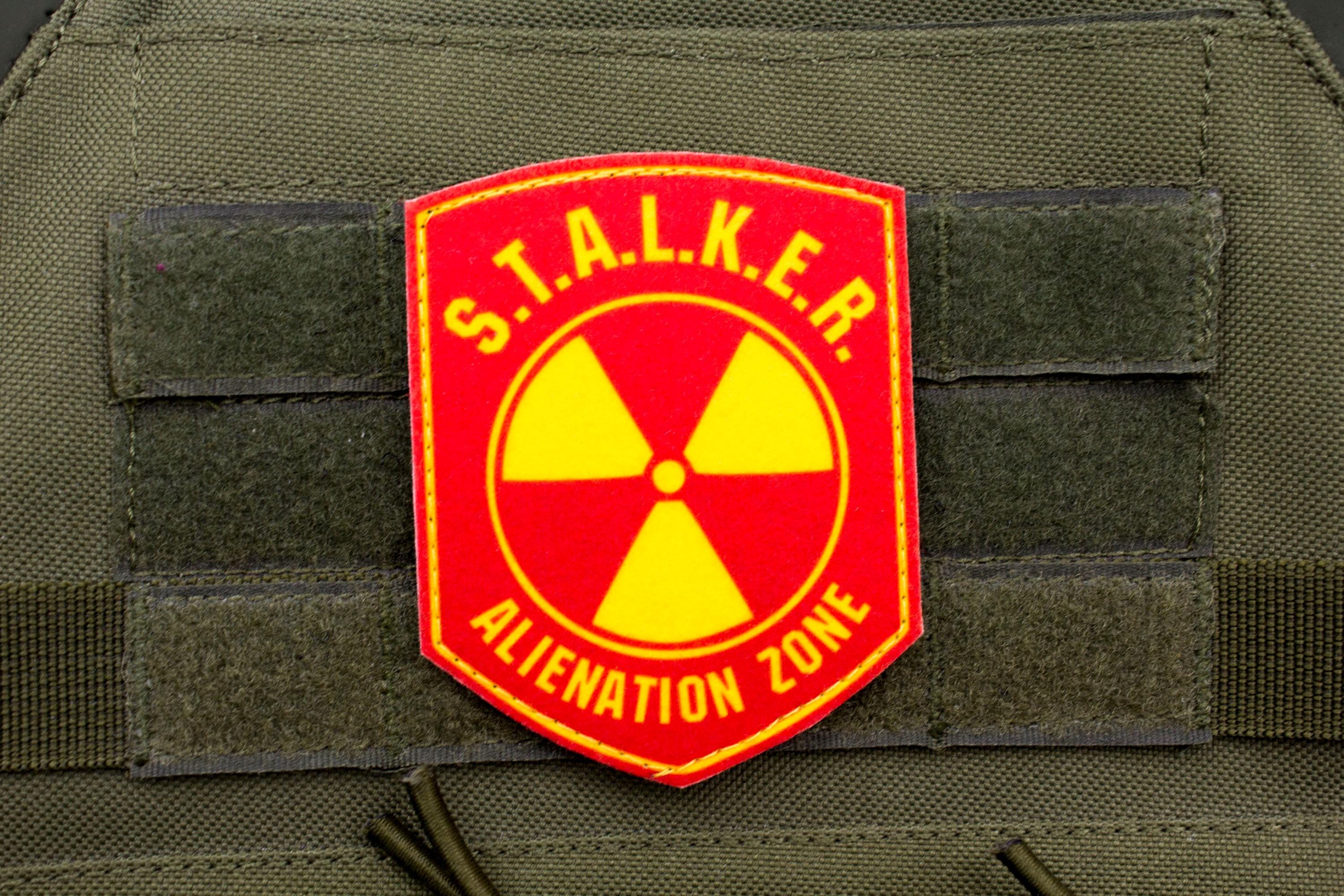 Stalker Cosplay Velcro Morale Patch - Etsy