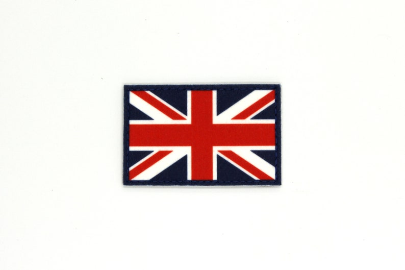 Union Jack British Flag Patriotic Velcro Patch - Etsy