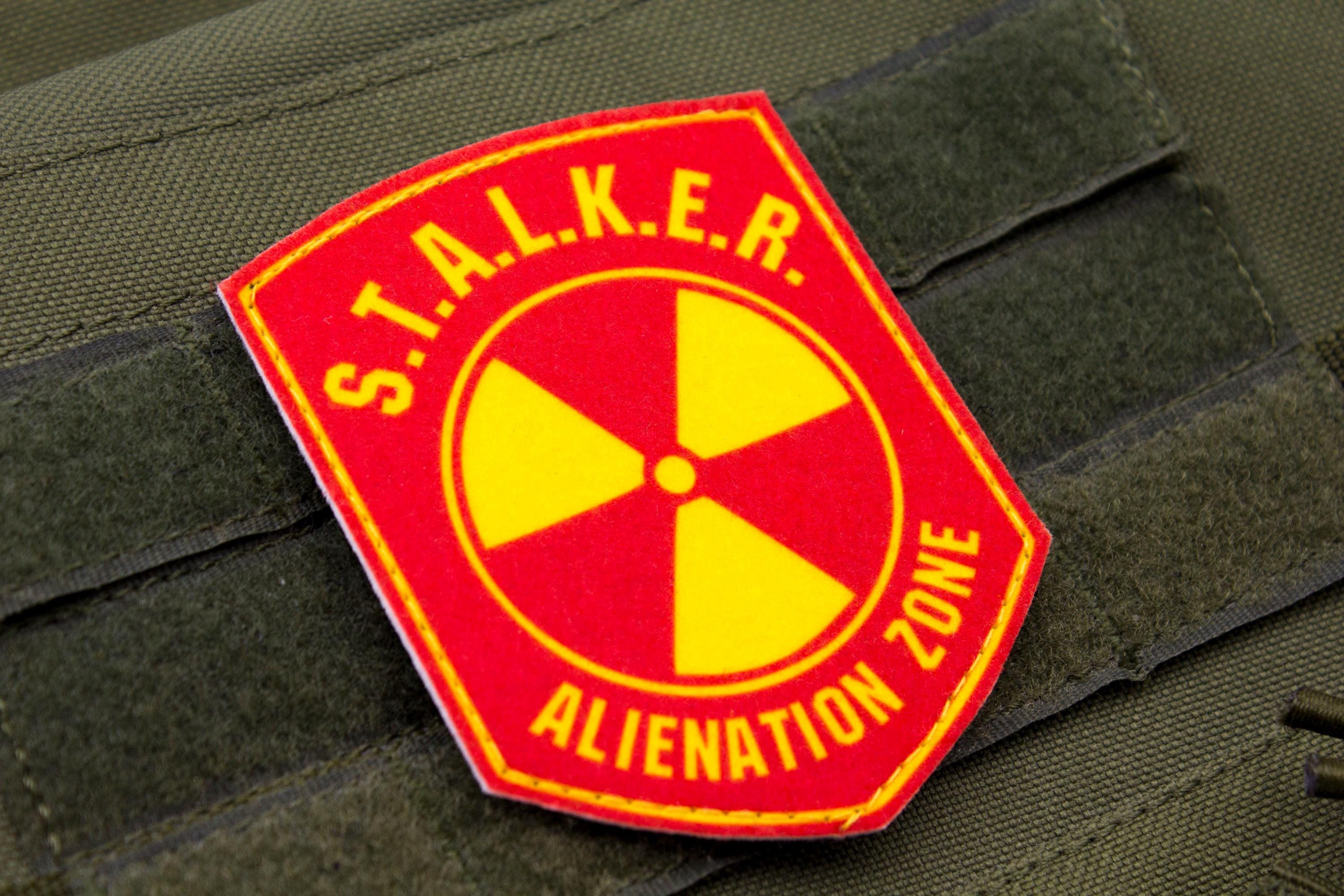 Stalker Cosplay Velcro Morale Patch - Etsy