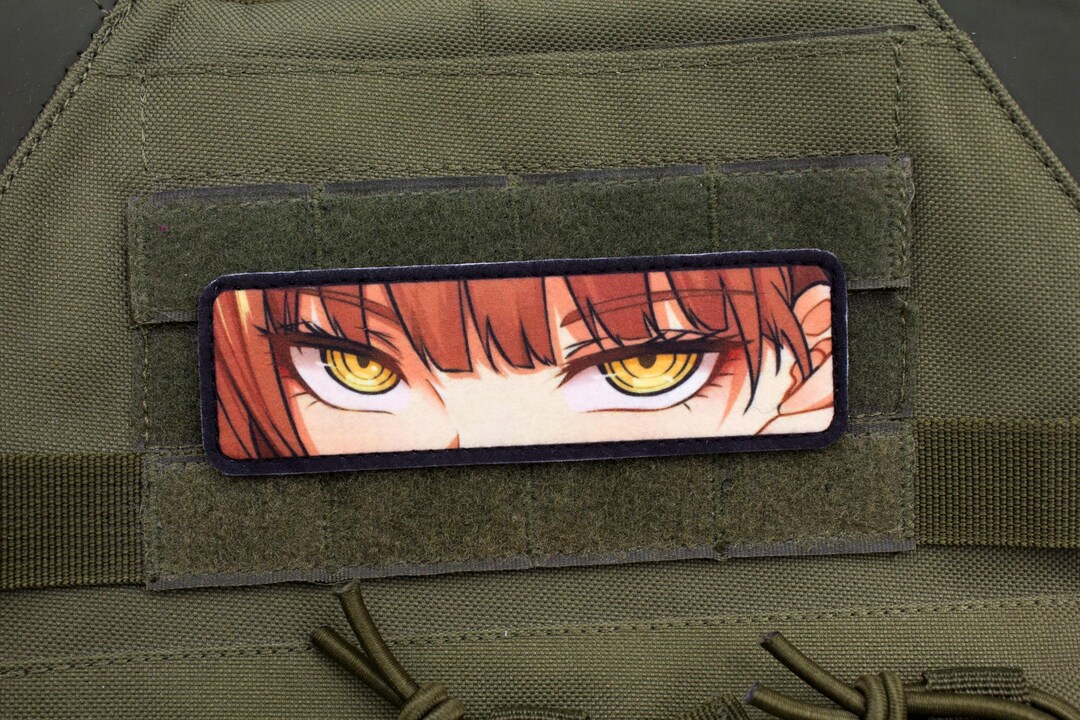 Makima Eyes Chainsaw Man Anime Velcro Patch - Etsy