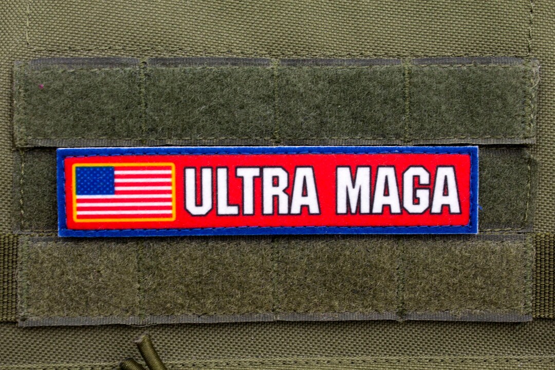 Ultra MAGA Patriotic Velcro Patch - Etsy