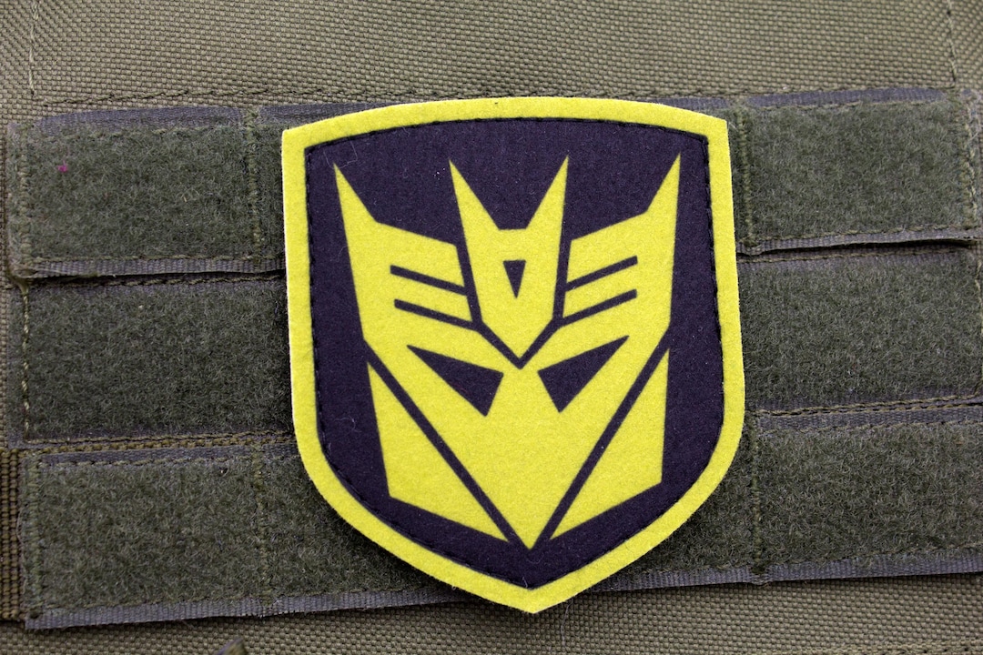 Decepticon Transformers Velcro Morale Patch Parody Fan Art - Etsy