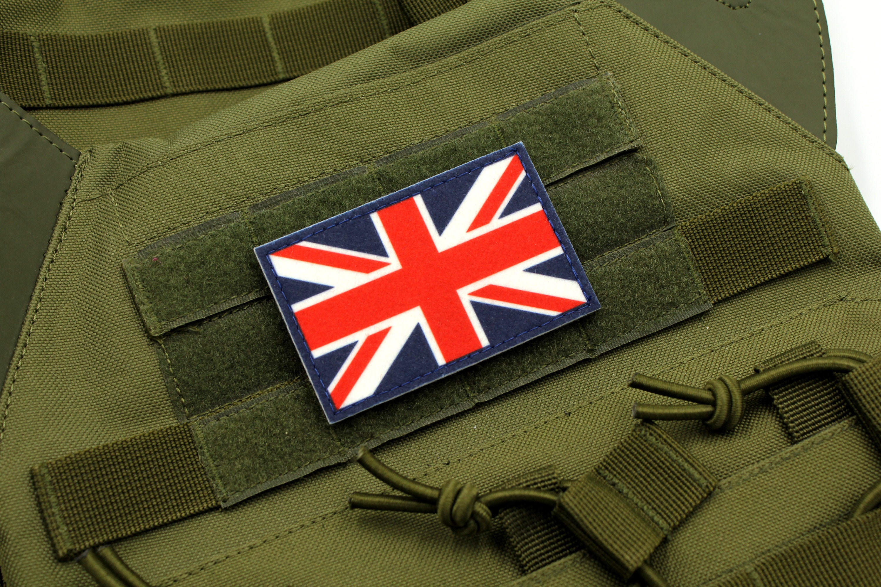 Union Jack British Flag Patriotic Velcro Patch - Etsy