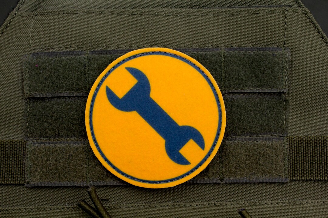 Engineer TF2 BLUE Team Hook and Loop Morale Patch 3″ - Etsy