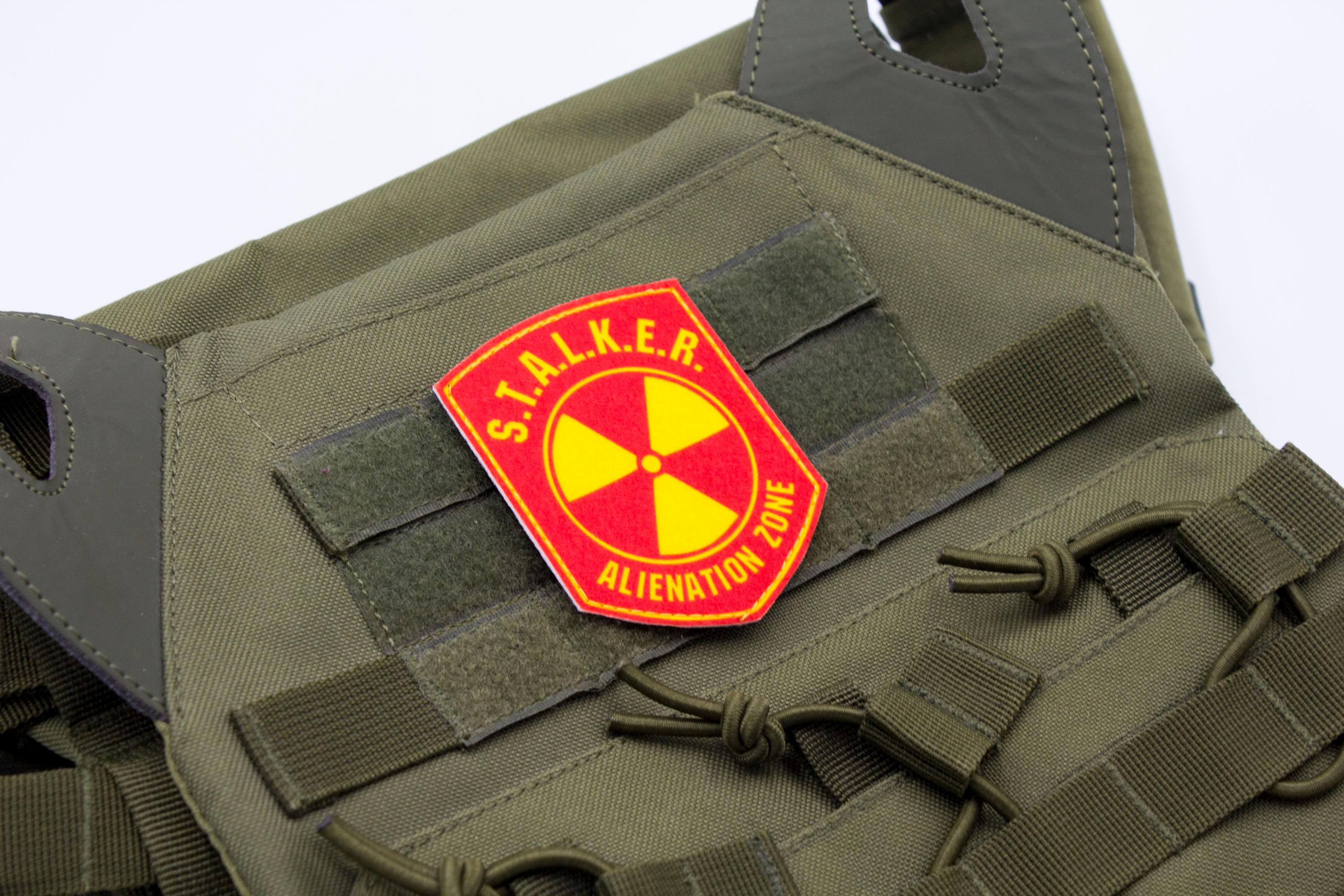Stalker Cosplay Velcro Morale Patch - Etsy