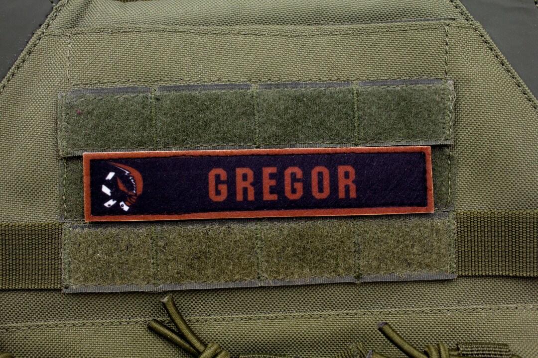 Gregor Limbus Company Stripe Hook and Loop Patch - Etsy