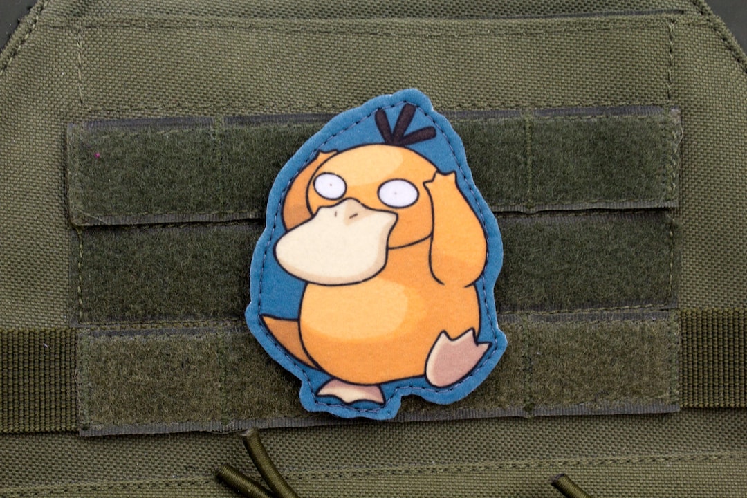 Psyduck Pokemon Velcro Anime Patch - Etsy