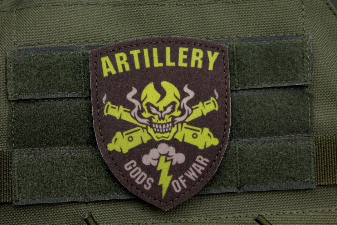 Artillery God of War Military Velcro Patch - Etsy