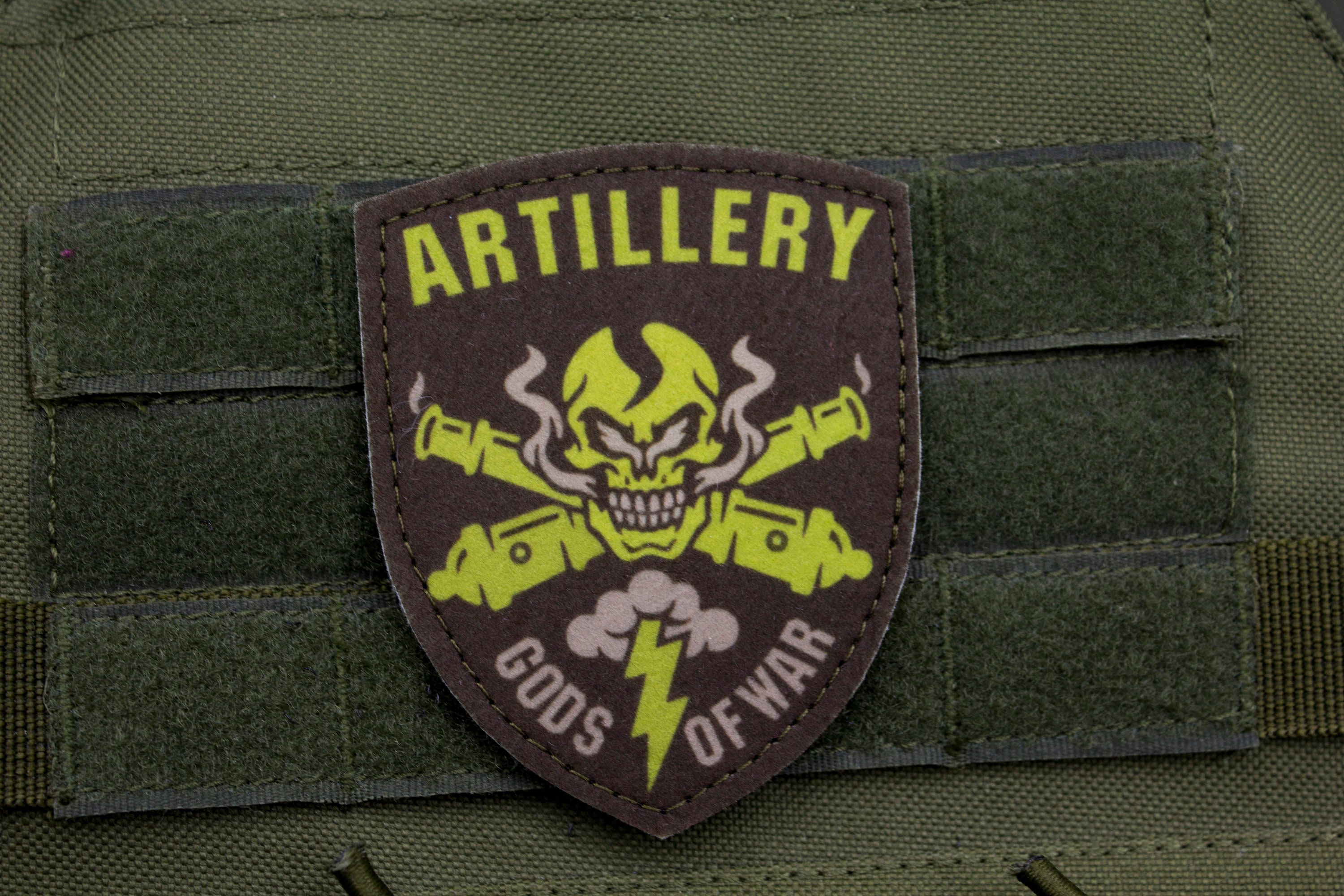 Artillery God of War Military Velcro Patch - Etsy