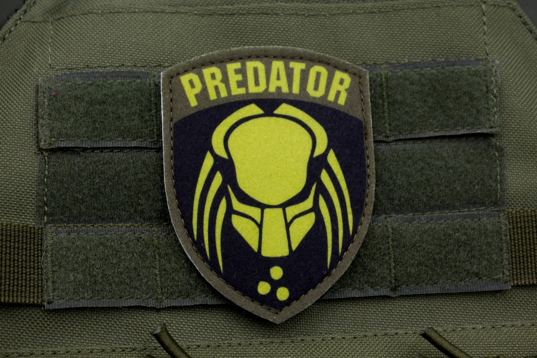 Alien Predator Morale Hook and Loop Patch - Etsy