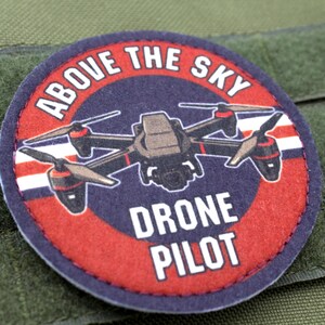 United States Air Force Above the Sky Drone Pilot Velcro Patch - Etsy