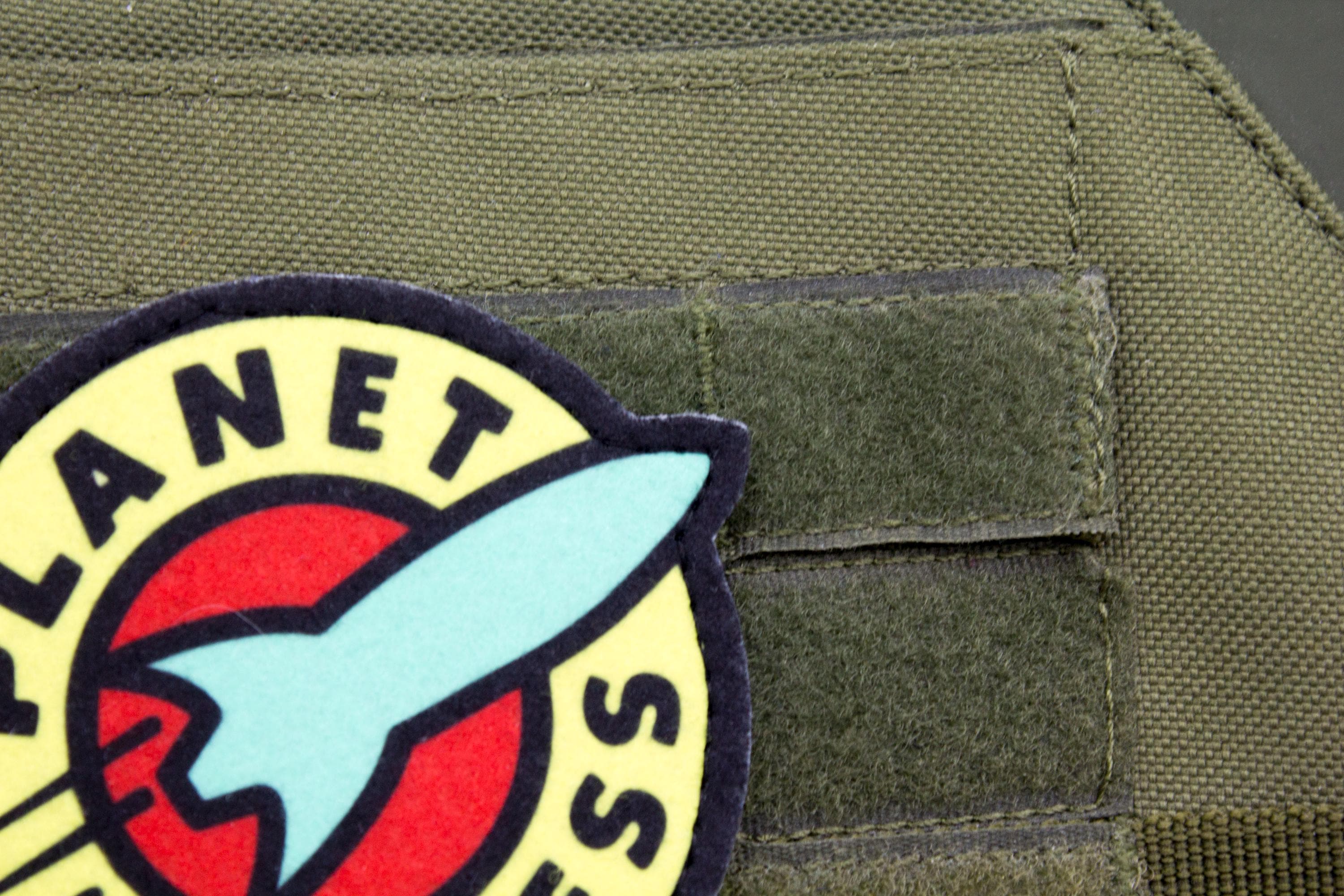 Planet Express Futurama Logo BLUE Cosplay Hook and Loop Morale Patch - Etsy