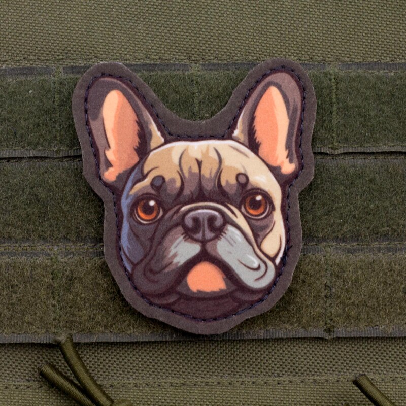 Cartoon Bulldog Patch - Etsy