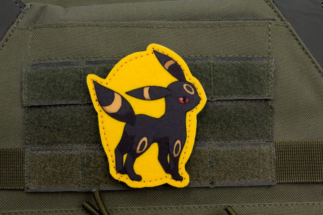 Umbreon Pokemon Velcro Anime Patch - Etsy