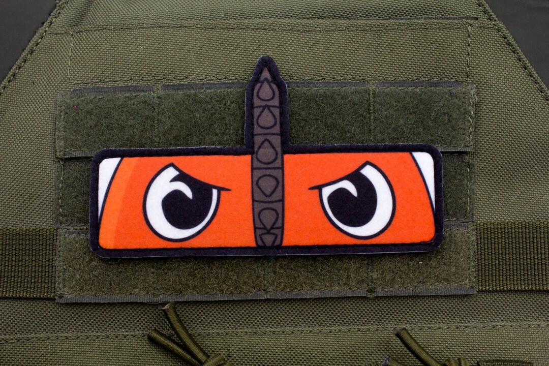 Pochita Eyes Chainsaw Man Hook and Loop Anime Patch - Etsy