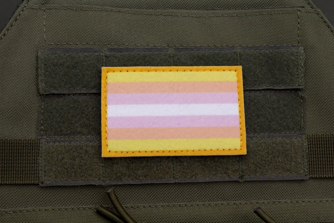Pangender Flag Velcro Patch - Etsy