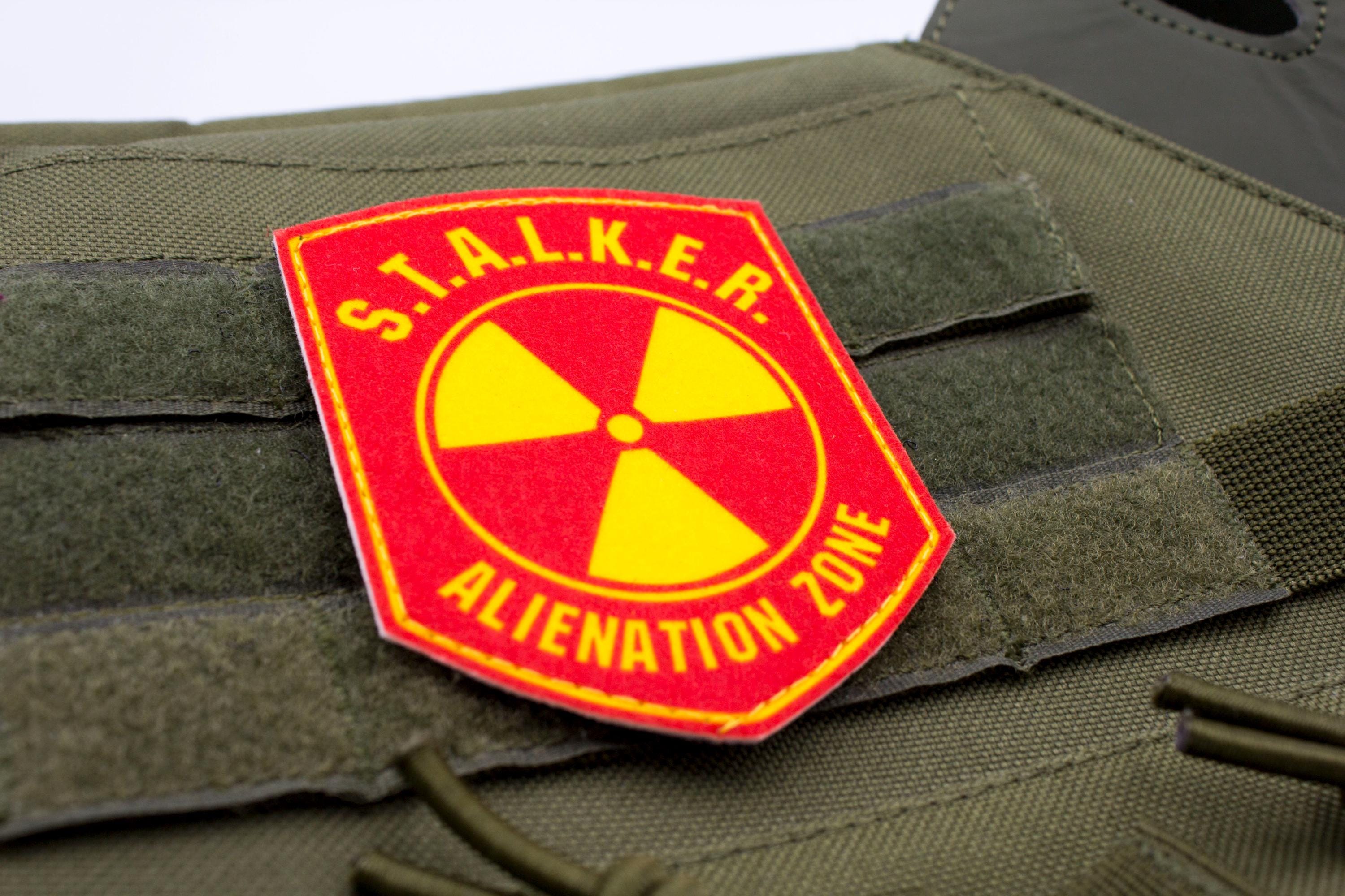 Stalker Cosplay Velcro Morale Patch - Etsy