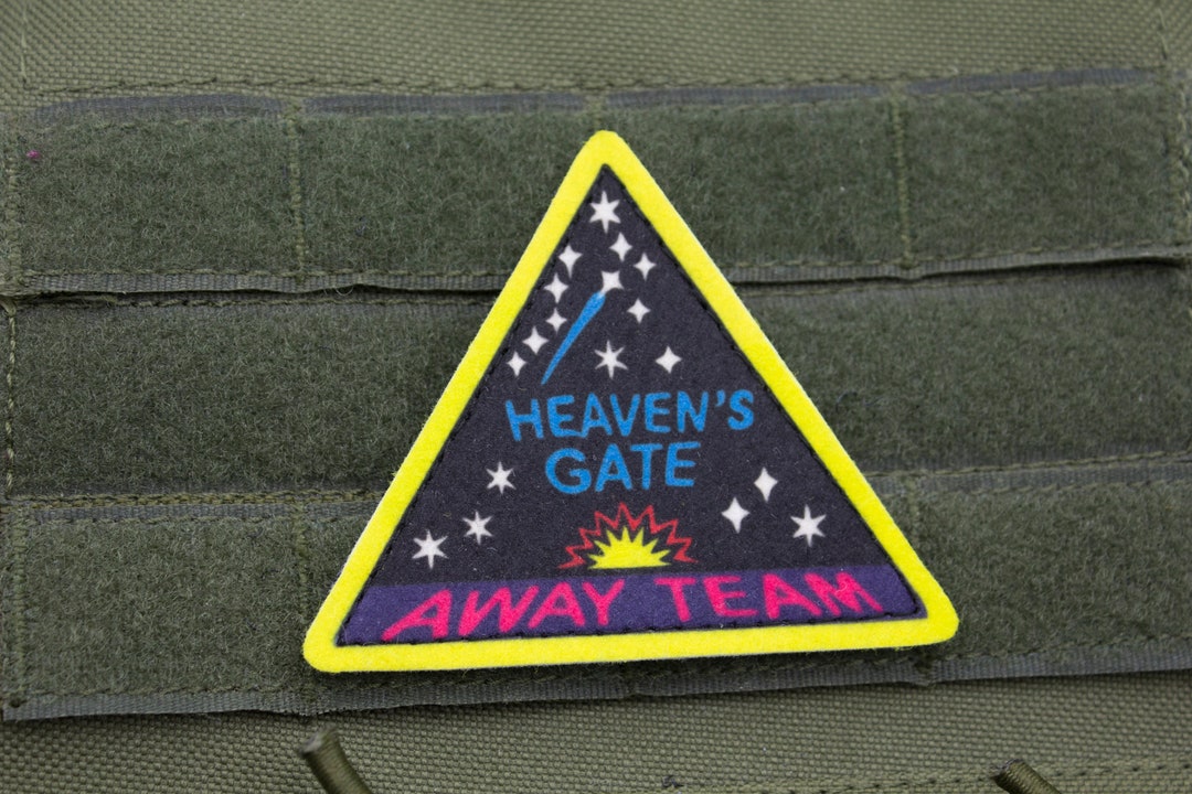 Heavens Gate Away Team Velcro Patch - Etsy