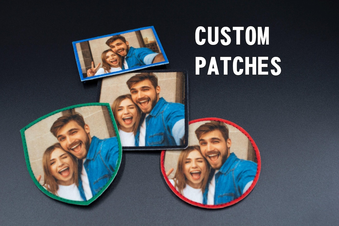 Custom Patch – Personalized Design | Sublimated Felt | Multiple Sizes ...