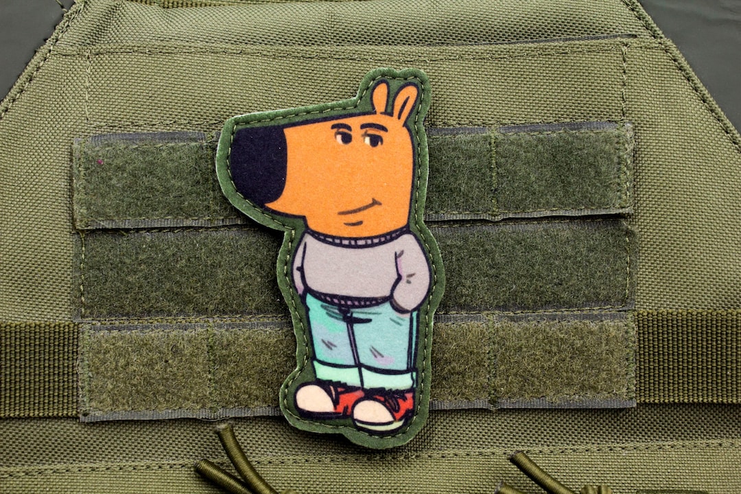 Chill Guy Meme Patch: Funny Morale Patch - 2"x4" Hook and Loop - Etsy