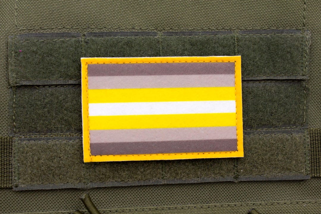 LGBTQ Demigender Flag Hook and Loop Patch - Etsy