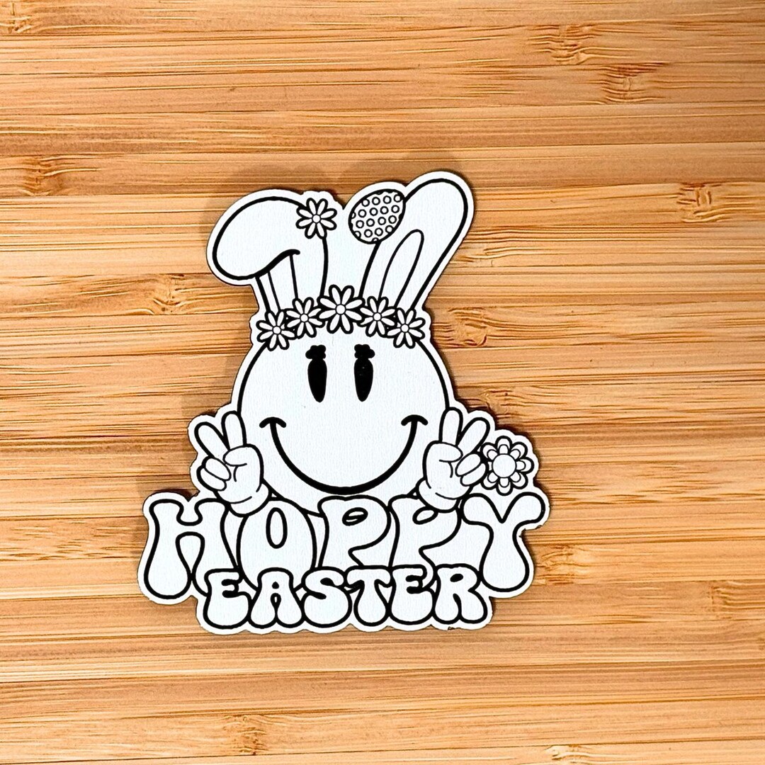 Easter Dry Erase Boards | Mini Wood Bunny Egg Reusable Kids Easter Art ...