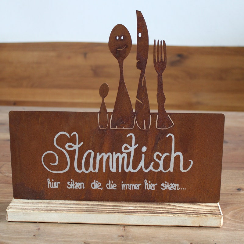 Stammtisch schild - Etsy.de